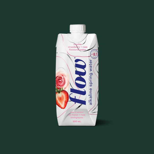 Flow® Strawberry & Rose Water