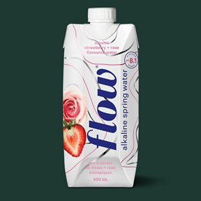 Flow® Strawberry & Rose Water