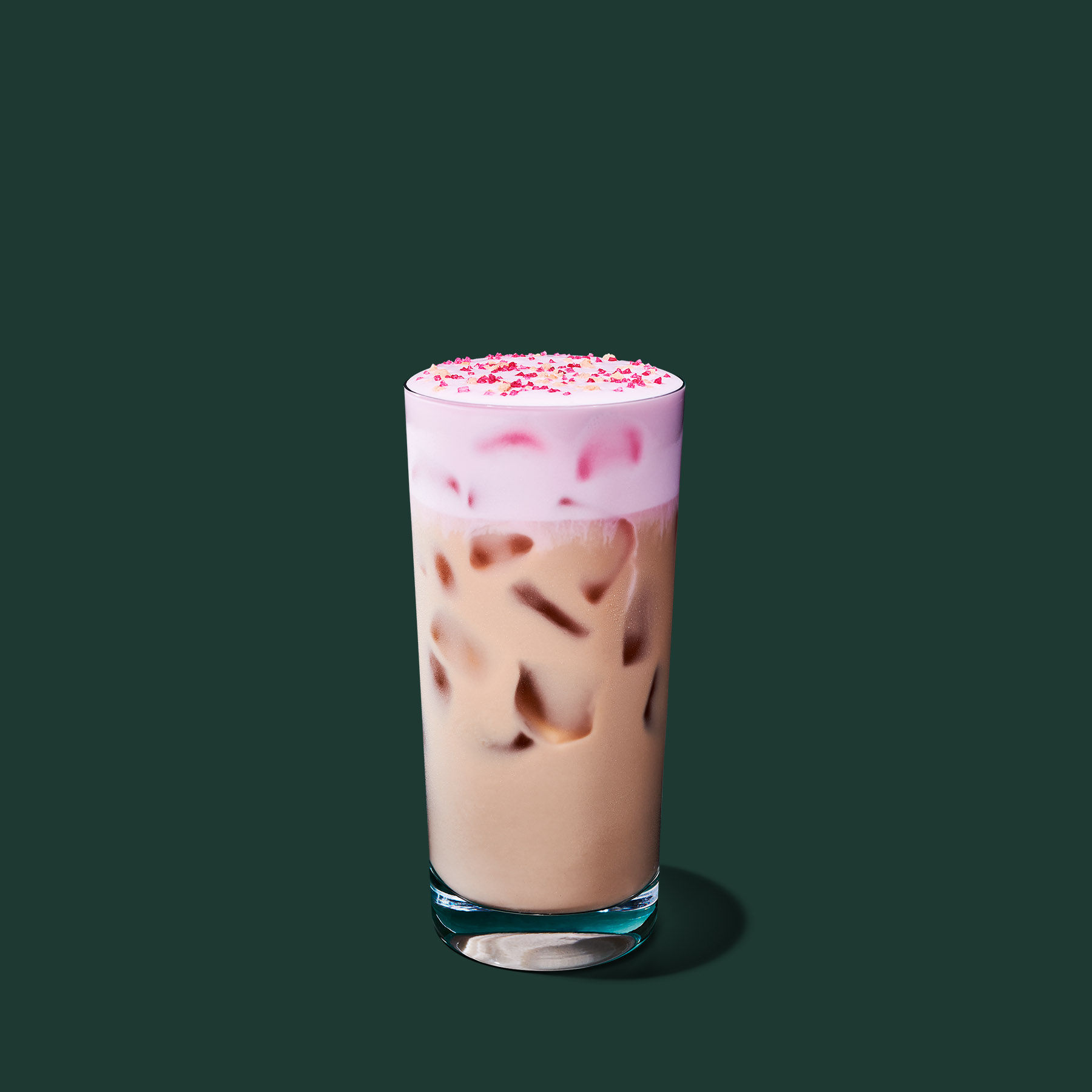 Iced Cherry Chai Latte