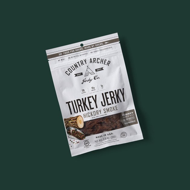 Country Archer - Hickory Smoked Turkey Jerkey